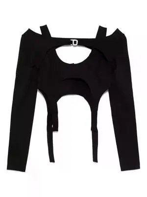 HELIOT EMIL Arid Harness Top - Black