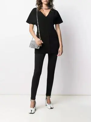 Rick Owens Longline V-neck Top