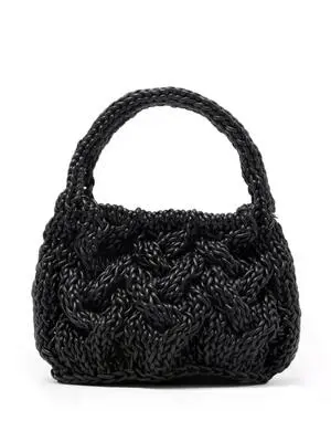JW Anderson Cable Knit Bag - Black