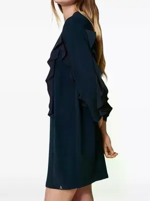 TWINSET Ruffle-detailing Mini Dress