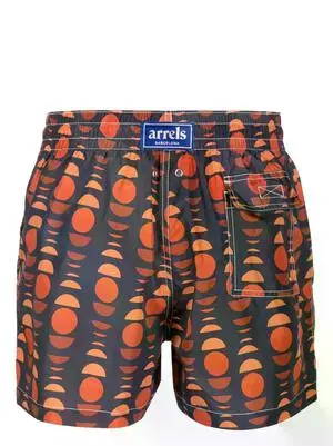 ARRELS BARCELONA Graphic-print Swim Shorts