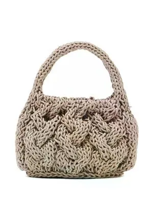 JW Anderson Cable-knit Tote Bag - Neutrals