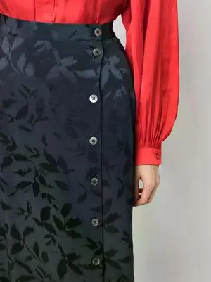 Zadig&Voltaire June Jac Ikat Silk Skirt