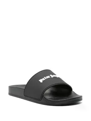 Palm Angels Logo-embossed Slides