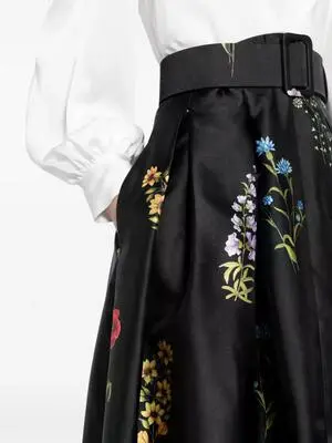 Sachin & Babi Zoe Color-block Gown - Black