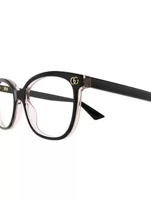 Gucci Gg Round Frame Glasses