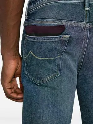 Jacob Cohen Scott Slim-cut Cropped Jeans