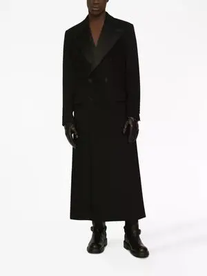 Dolce & Gabbana Double-breasted Peak-lapel Coat