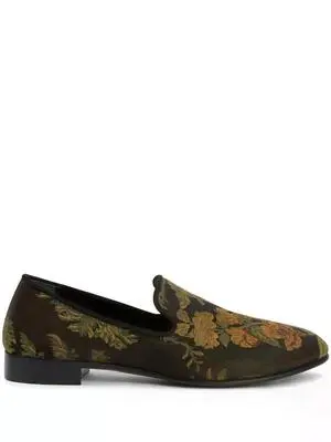Floral Loafers For Men