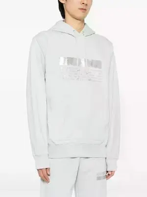 Helmut Lang Logo-print Cotton Hoodie