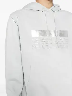 Helmut Lang Logo-print Cotton Hoodie