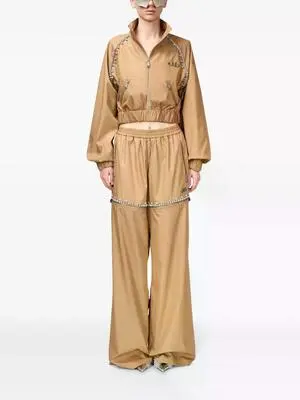 AREA Crystal-embellished Jacket