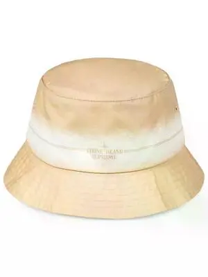 Supreme X Stone Island Stripe-detail Crusher Hat - Neutrals