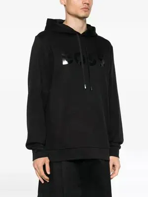 BOSS Logo Drawstring Hoodie