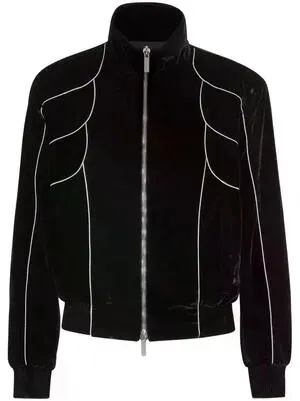 Dsquared2 Velour Bomber Jacket