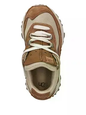 UGG Retrofi Suede-paneled Running Sneakers - Brown