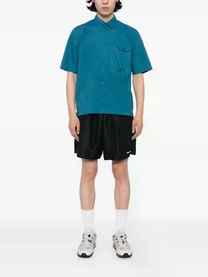 C.P. COMPANY Logo-embroidered Cotton Skirt