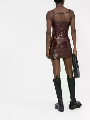 COURREGES Sleeveless Panelled Minidress