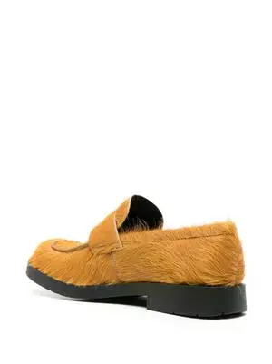 Camper Square-toe Textured Loafers