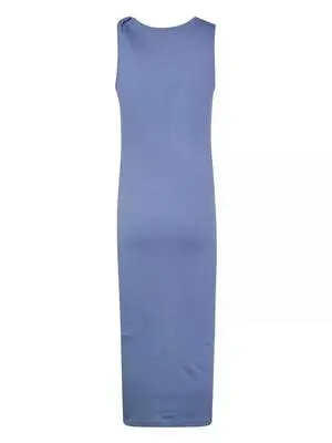 JW Anderson Embroidered Twisted-strap Maxi Dress