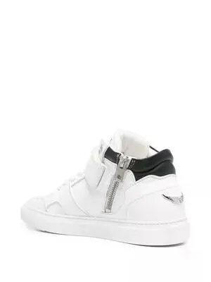 Zadig&Voltaire Logo-print Touch-strap Sneakers