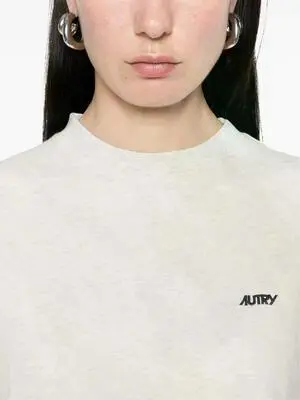 AUTRY Logo-embroidered T-shirt