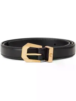 Versace Medusa Heritage Leather Belt - Black