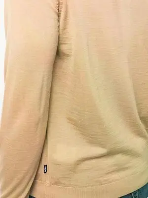BOSS Crew Neck Pullover Sweater - Neutrals