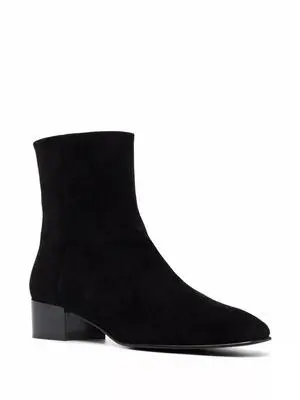 SCAROSSO Ambra 40mm Square-toe Boots