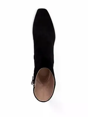 SCAROSSO Ambra 40mm Square-toe Boots