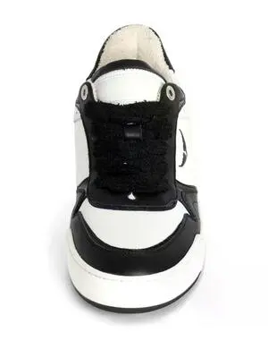 Zadig&Voltaire Smooth Leather Low-top Sneakers With Signature Wings