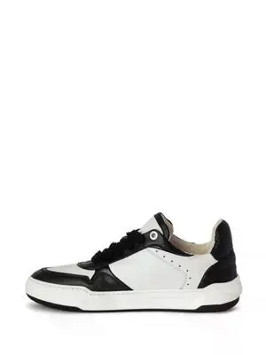 Zadig&Voltaire Smooth Leather Low-top Sneakers With Signature Wings