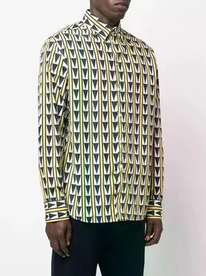 LANVIN Pattered Button-up Shirt