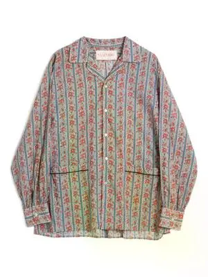 Valentino Garavani Voyage Imaginaire Pyjama Shirt - Grey
