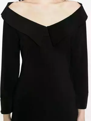 Norma Kamali Belted Dress
