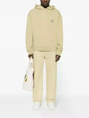Maison Kitsuné Bold Fox Head-patch Hoodie - Neutrals