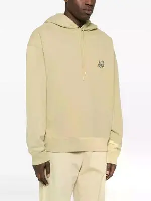 Maison Kitsuné Bold Fox Head-patch Hoodie - Neutrals