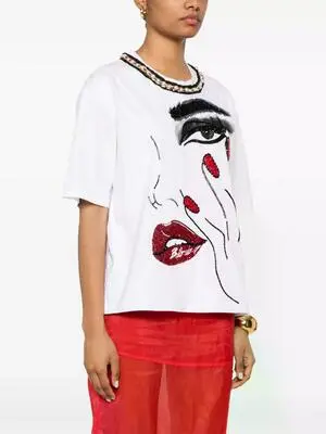 Balmain Embellished T-shirt