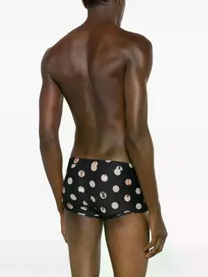 AMIR SLAMA Graphic-print Swim Shorts