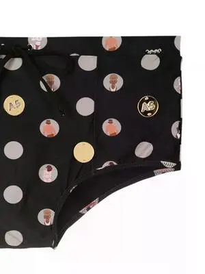 AMIR SLAMA Graphic-print Swim Shorts