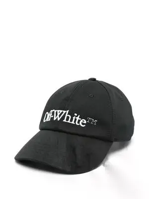Off-White Drill Bookish Baseball Cap - Black