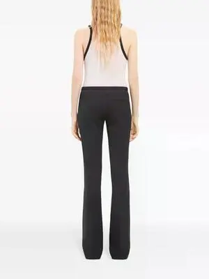 COURREGES Buckle-detail Cotton Tank Top - Neutrals