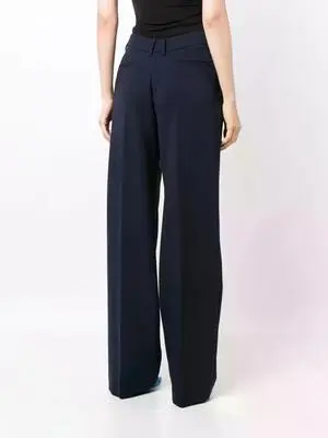 Off-White Wide-leg Virgin Wool Blend Trousers