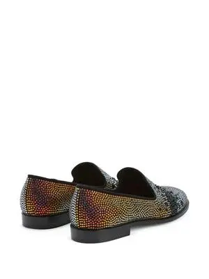 GIUSEPPE ZANOTTI Marthinique Crystal-embellished Loafers