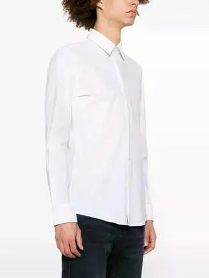 BOSS Pointed-collar Long-sleeve Shirt