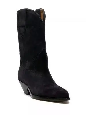 Isabel Marant Étoile Dahope Suede Boots - Black