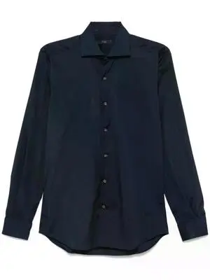 FAY Cutaway-collar Shirt