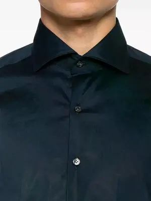 FAY Cutaway-collar Shirt