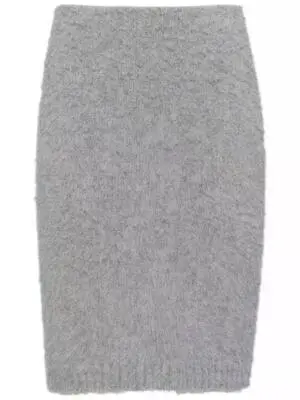Prada Cashmere Above-knee Pencil Skirt