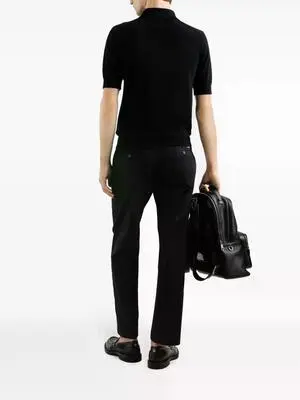 Dolce & Gabbana Logo-plaque Polo Shirt